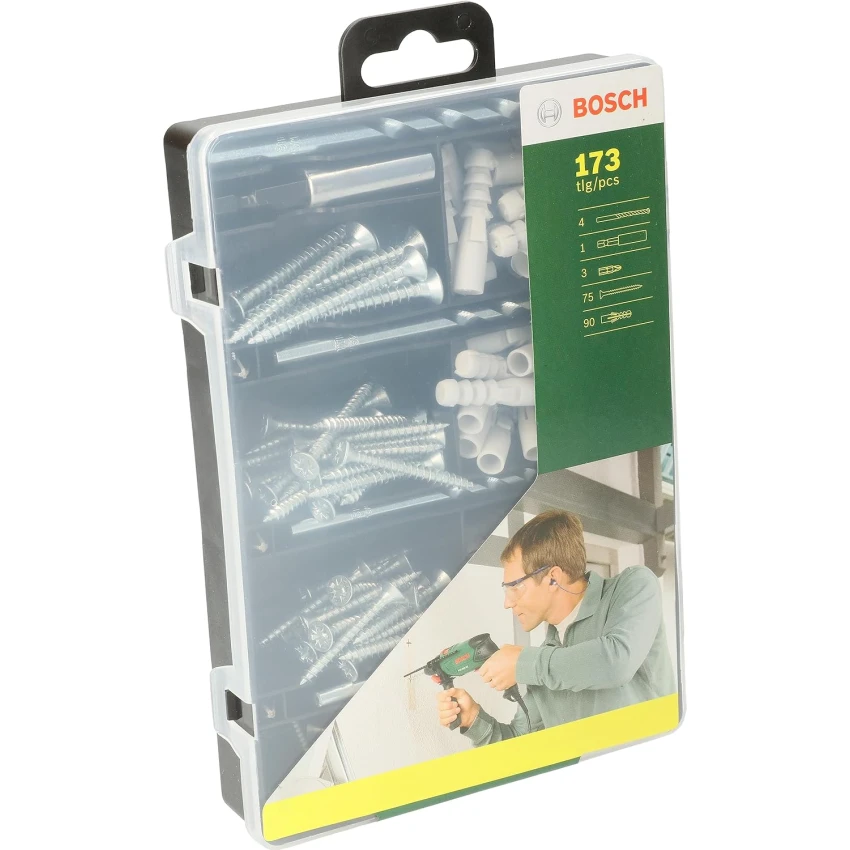 Bosch Professional 173 Parça Aksesuar Ve Sabitleme Seti,