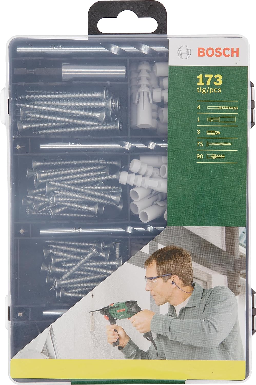 Bosch Professional 173 Parça Aksesuar Ve Sabitleme Seti,