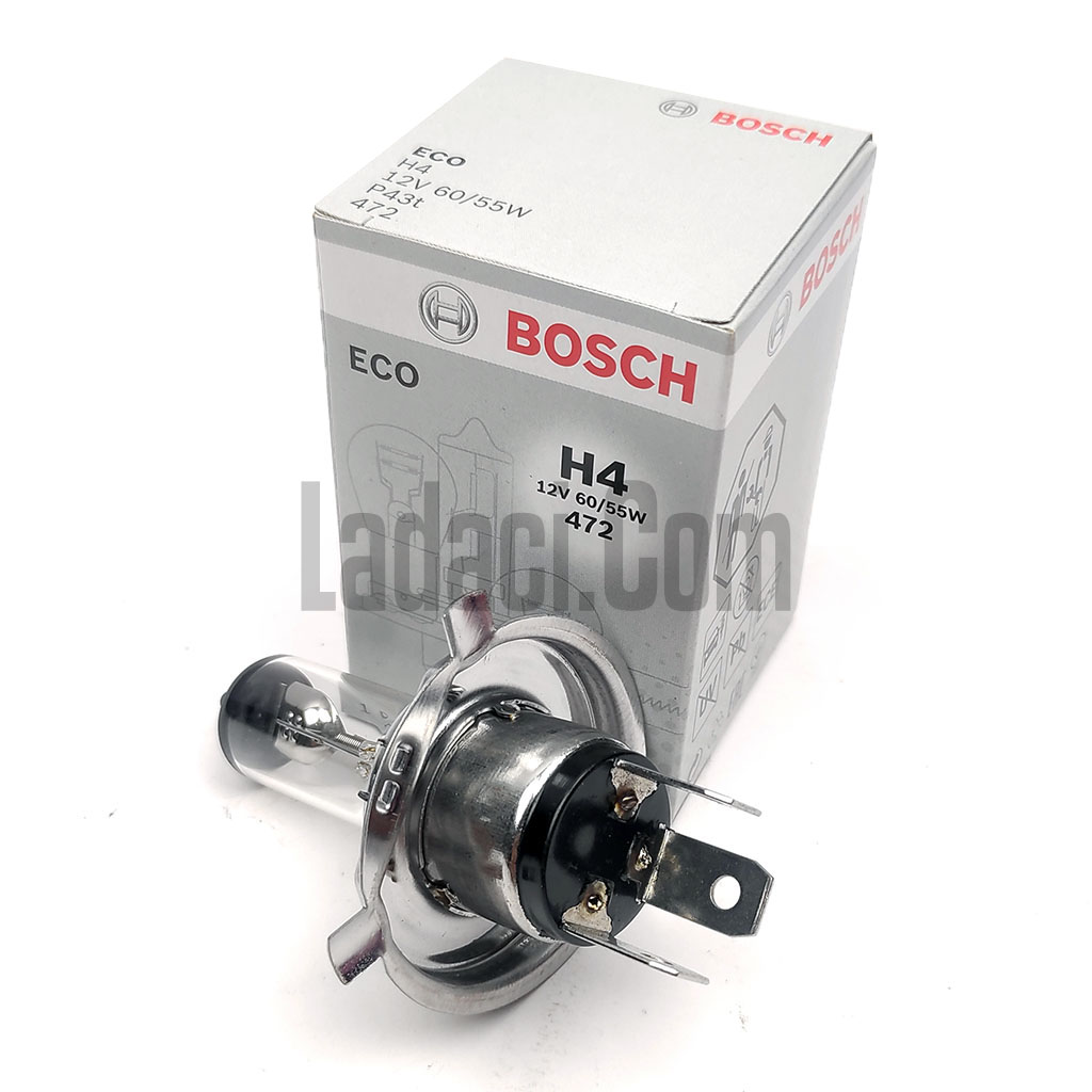 Far Ampülü, H4, 12V, 55/60W-43T, Bosch 1987302803 4050300001470 ...